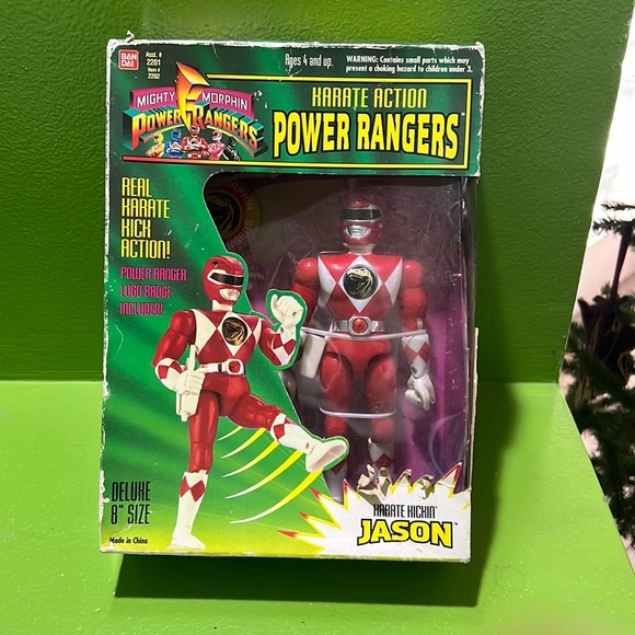 Toys | Never Opened Vintage 198s Power Ranger Karate Action Jason ...